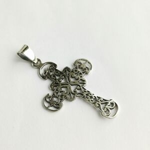 Jem Designs Shop | Jewelry | Sterling Silver Filigree Cross Pendant ...